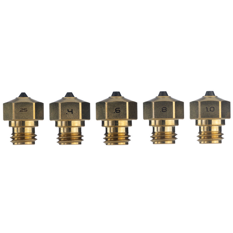 Ugello DiamondBack per stampanti 3D - Compatibile con tubo PTFE MK10