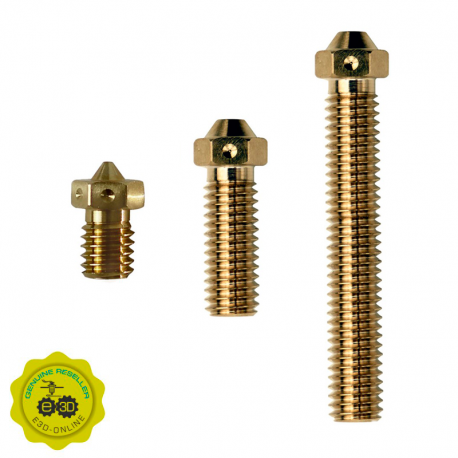 Original E3D Nozzle v6/Volcano/SuperVolcano Brass